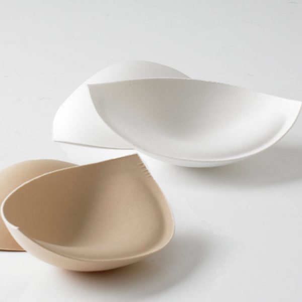 Sew in Padded Bra Cups - A To E - White/Black/Flesh - by Wishes